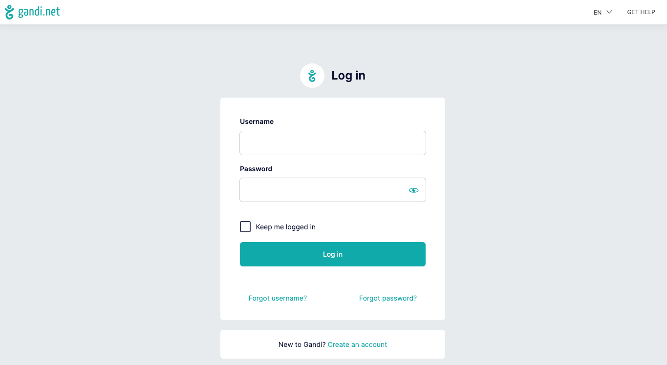 Migrating a V4 account – Gandi.net